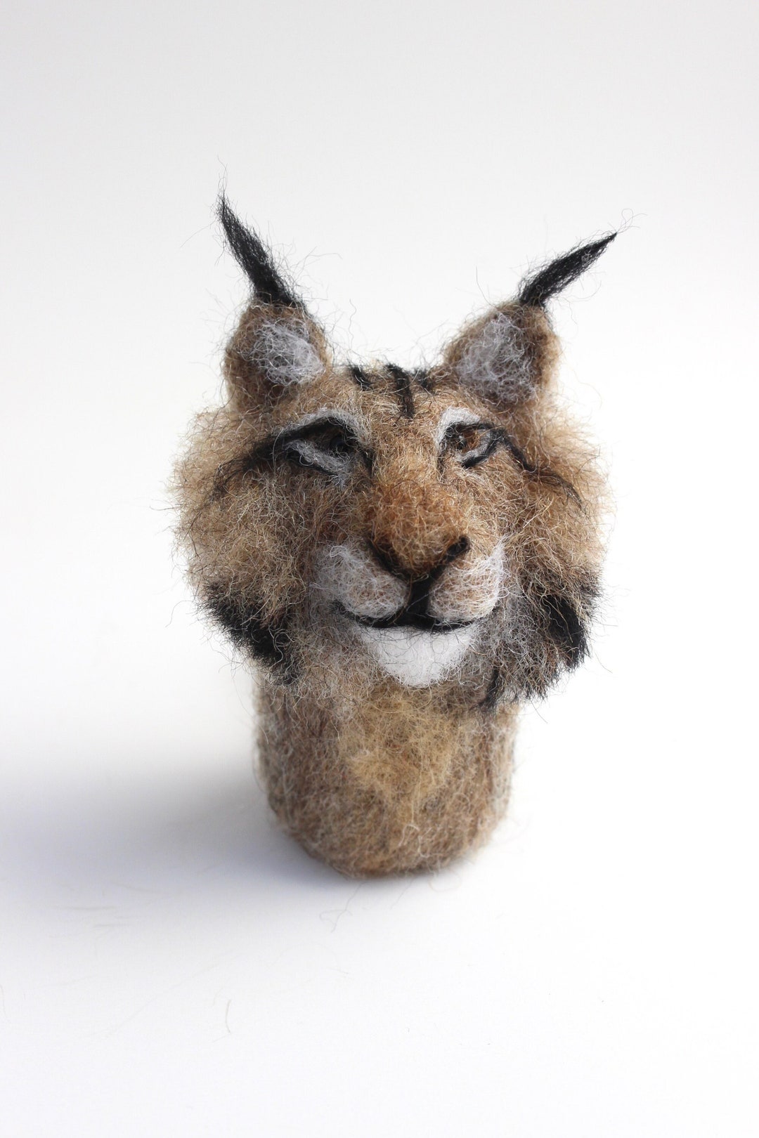 Lynx; Handmade Needle Felted Wool Lynx; Canada Lynx Eurasian Lynx; Big ...