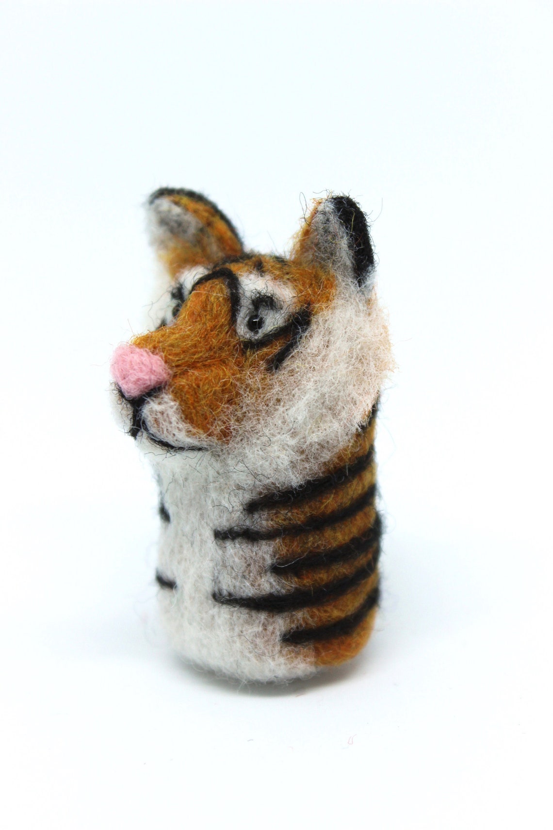 Tiger Handmade Needle Felted Wool Tiger - Etsy