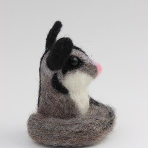 Sugar Glider; Handmade Needle Felted Wool Sugar Glider - Etsy