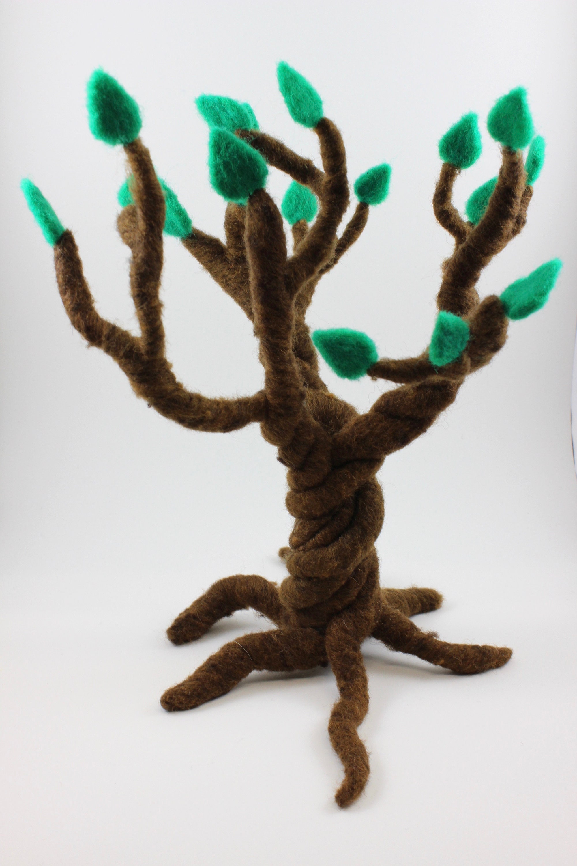 Tree Needle Felted Tree Handmade Wool Tree | Etsy