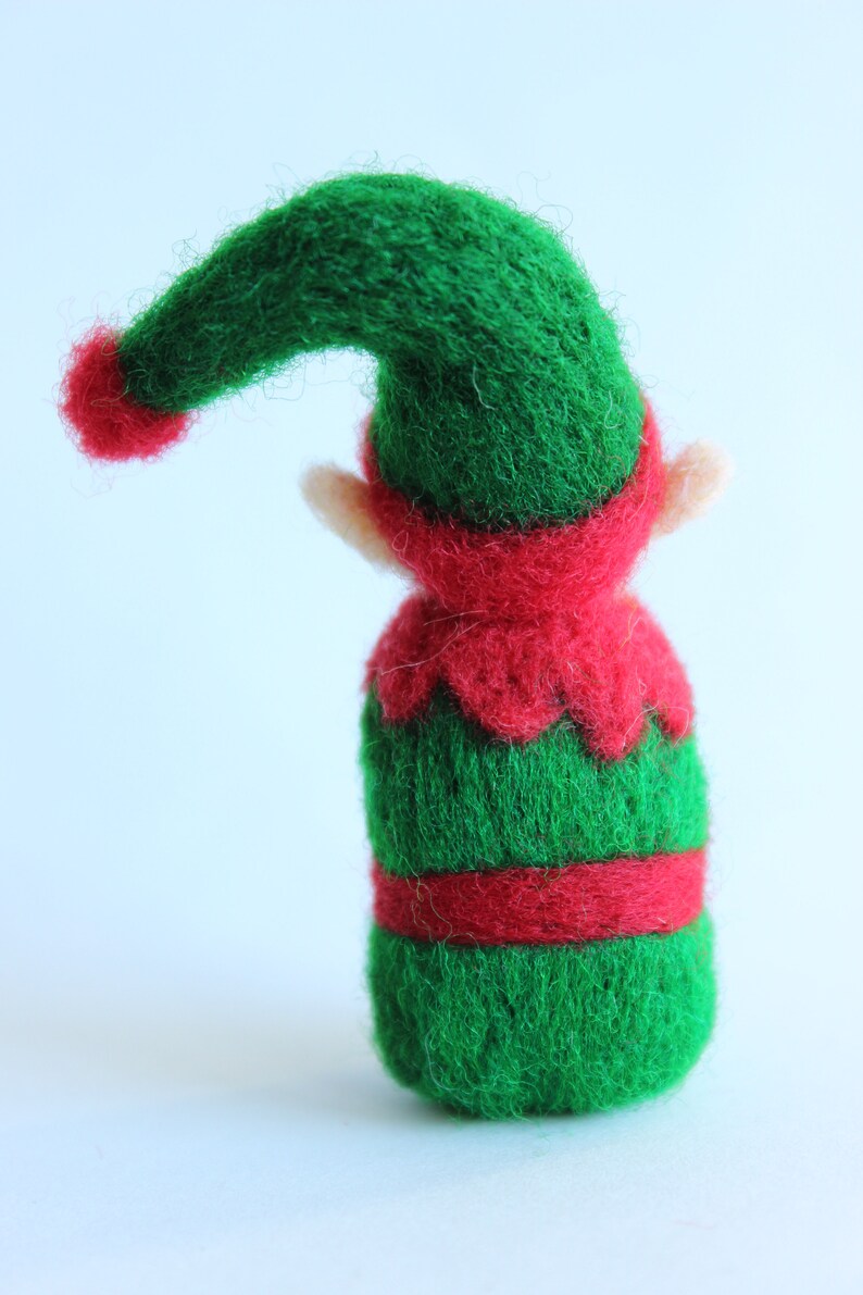 Elf; Santa's Helper; Christmas Elf; Needle Felted Elf; Santa's Workshop ...
