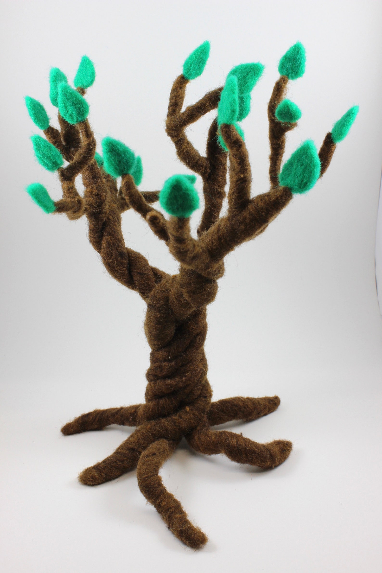 Tree Needle Felted Tree Handmade Wool Tree - Etsy