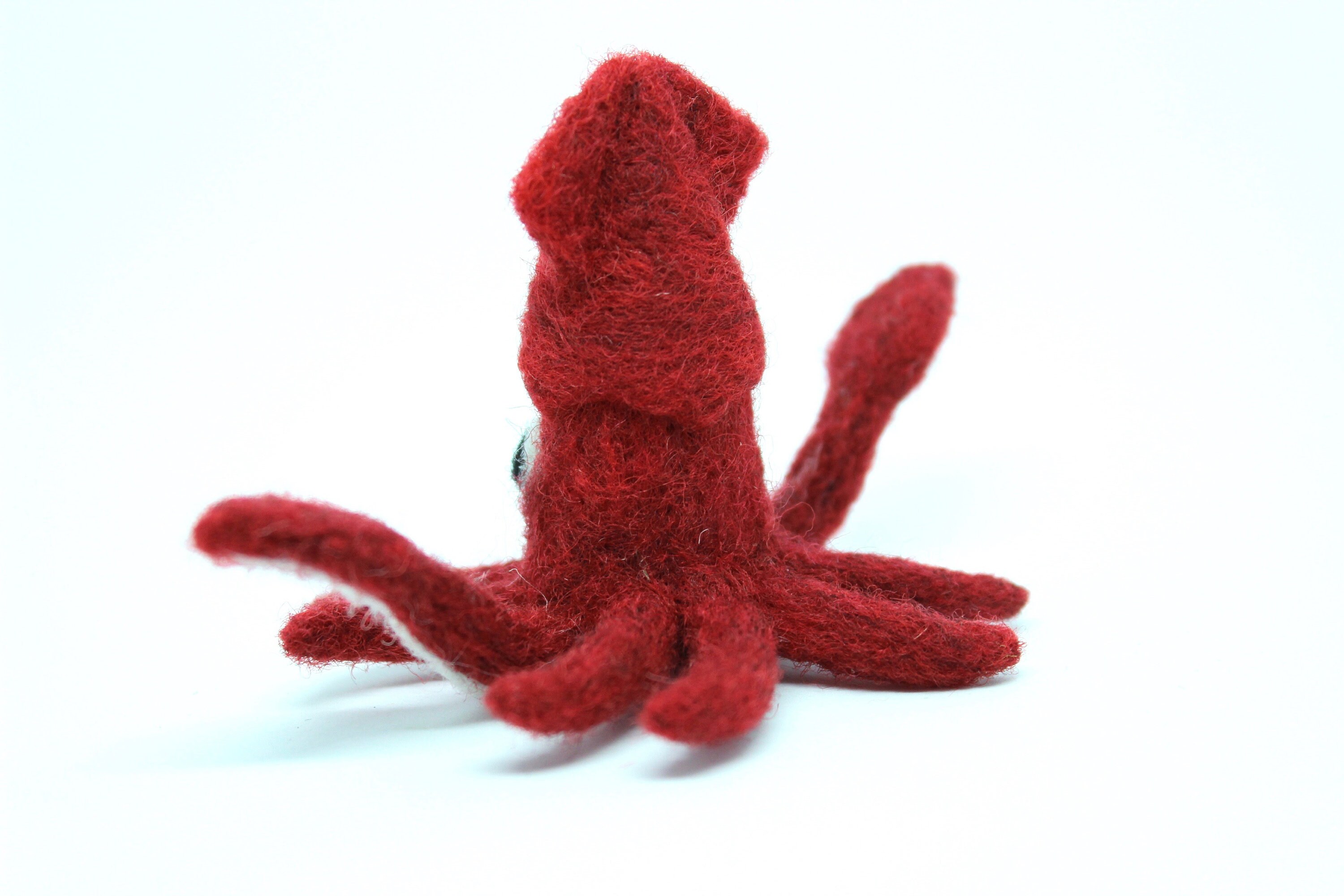 Giant Squid Small Handmade Needlefelted Wool Giant Squid - Etsy
