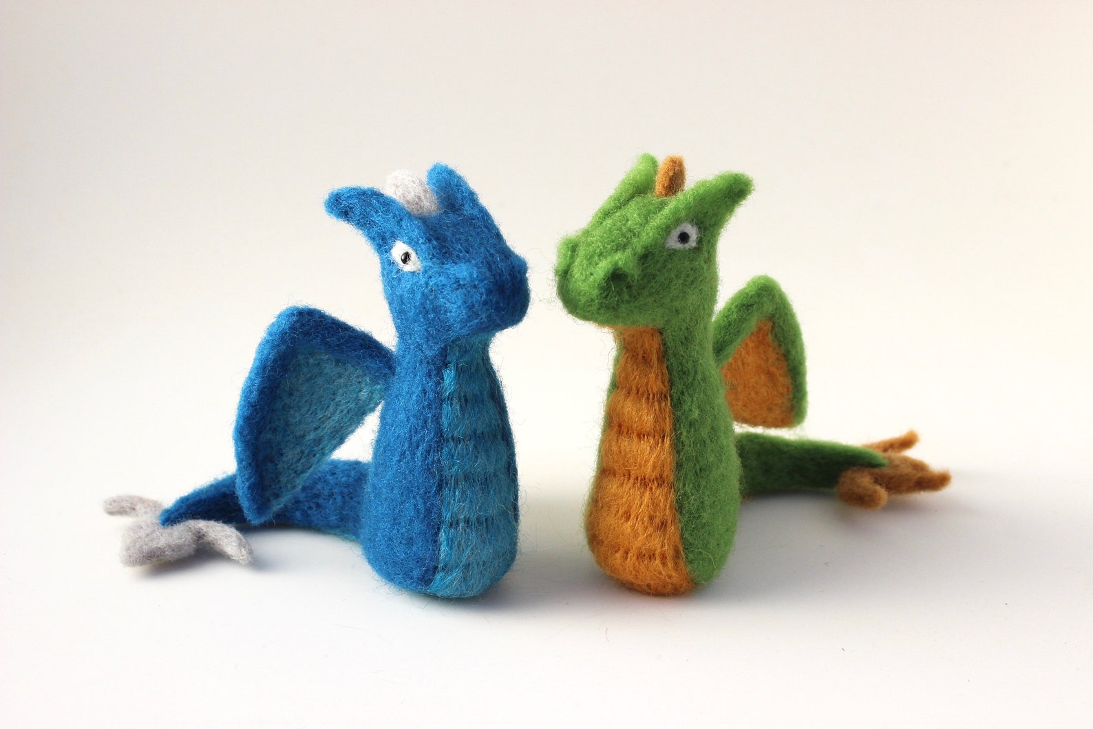 Dragon; Needle Felted Wool Dragon; Choose Your Color Handmade Wool ...