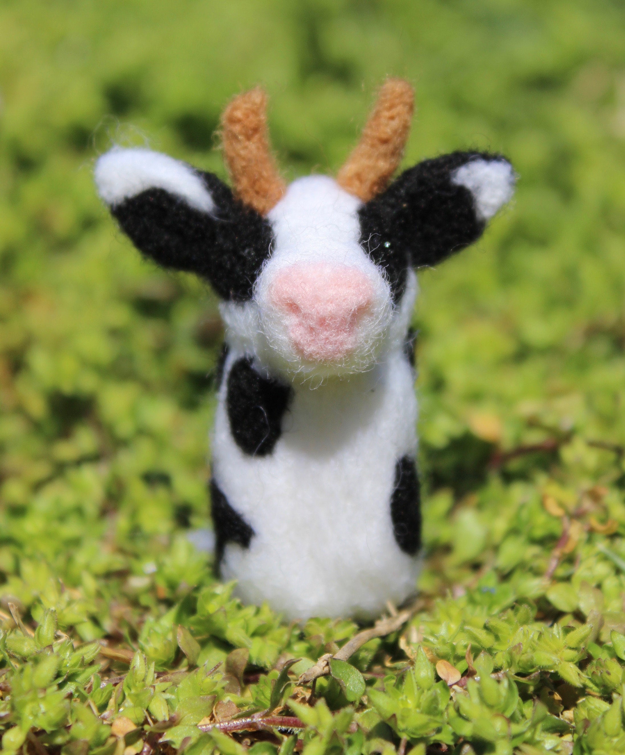 Cow; Handmade Needle Felted Cow; Needle Felted Dairy Cow; Farm Cow - Etsy