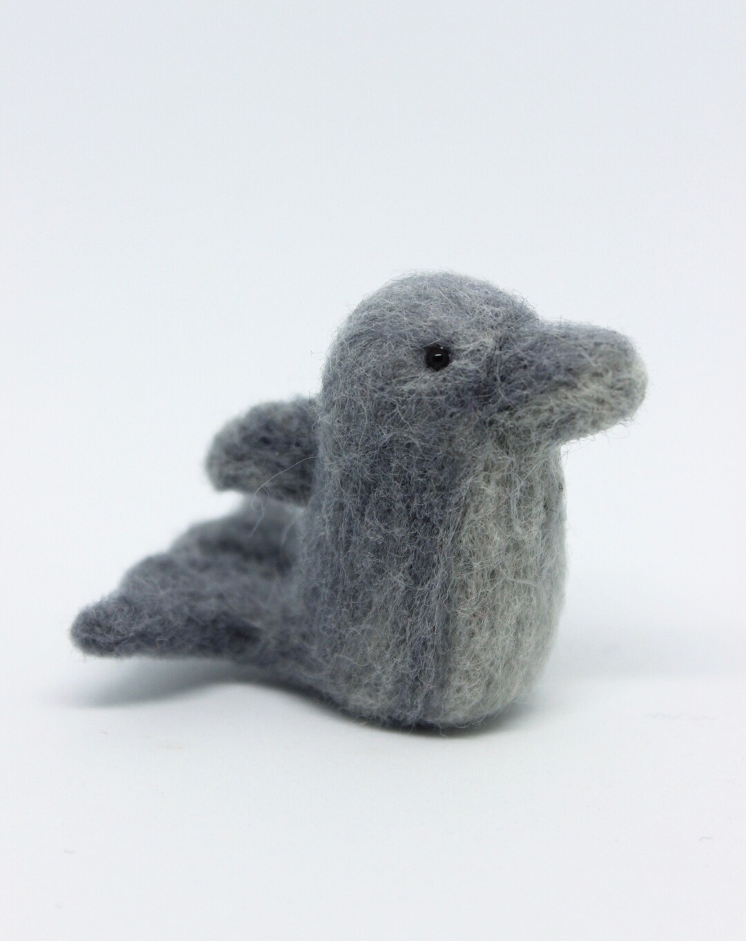 Dolphin; Handmade Needlefelted Wool Dolphin; Bottlenose Dolphin - Etsy