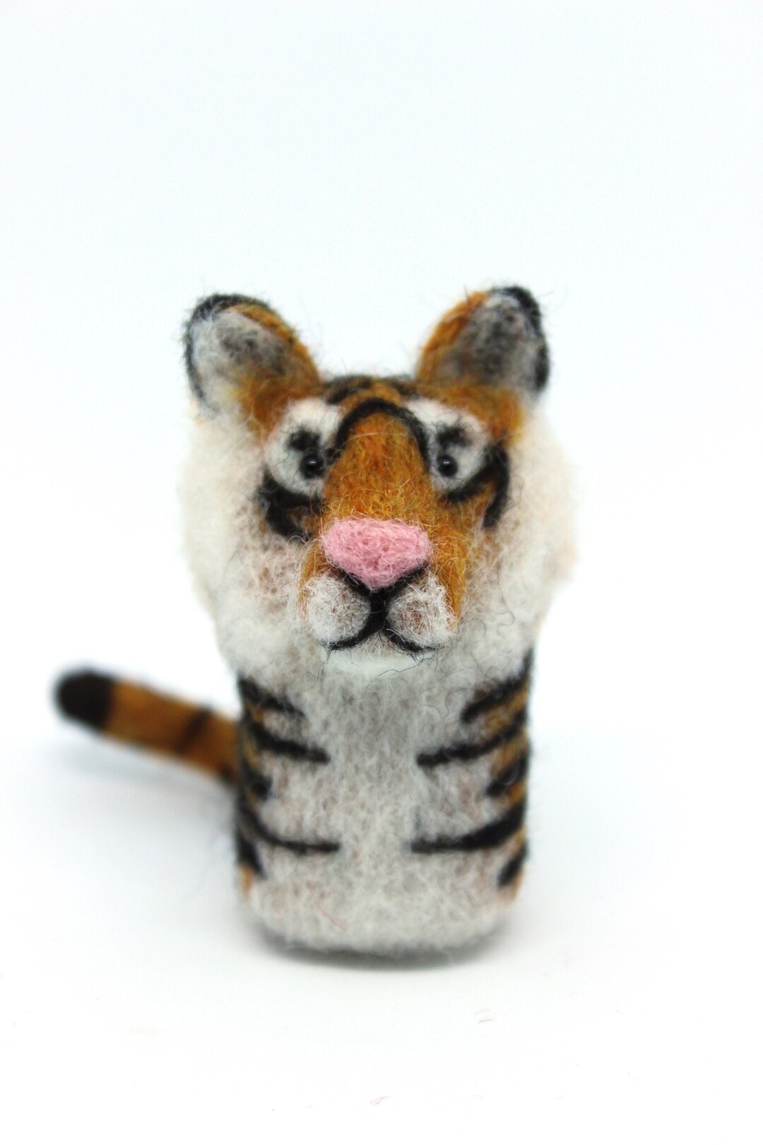 Tiger; Handmade Needle Felted Wool Tiger - Etsy
