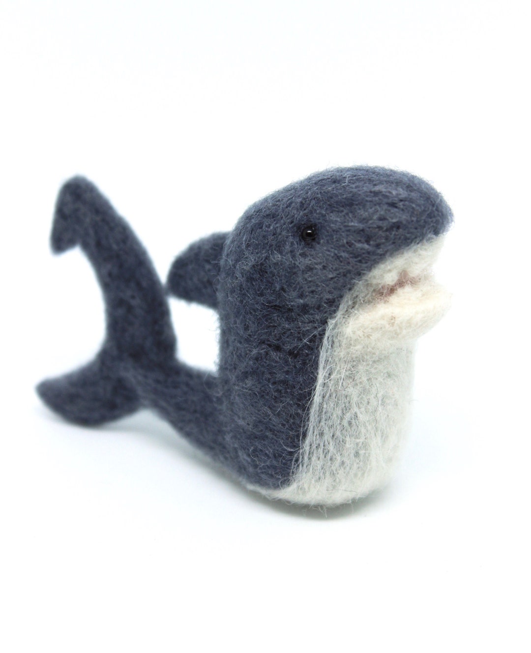 Great White Shark; Handmade Needle Felted Wool Shark - Etsy