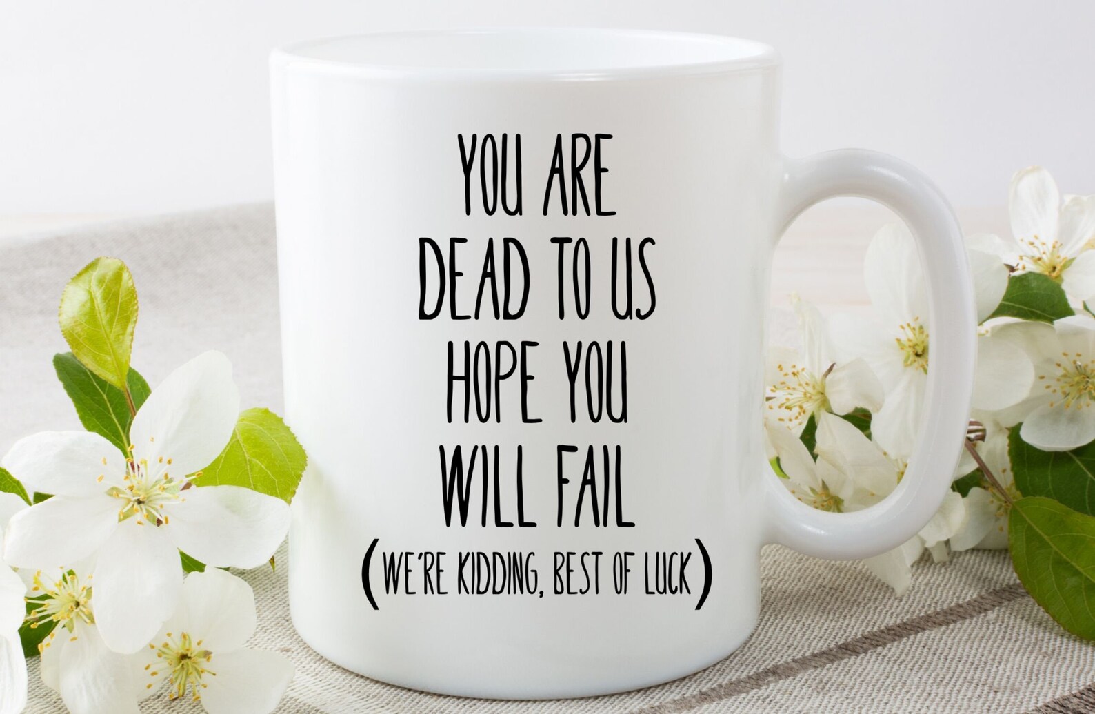You Are Dead to Us Mug Good Bye Coworker Gift Funny Farewell - Etsy
