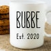 Bubbe and Zayde Mugs Set, Yiddish Grandma Baby Reveal, Jewish Grandpa ...