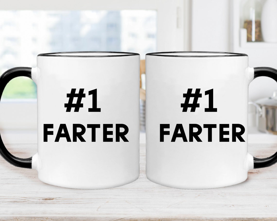 Farter Mug Number One Farter Farther Mug Funny Dad Gift - Etsy