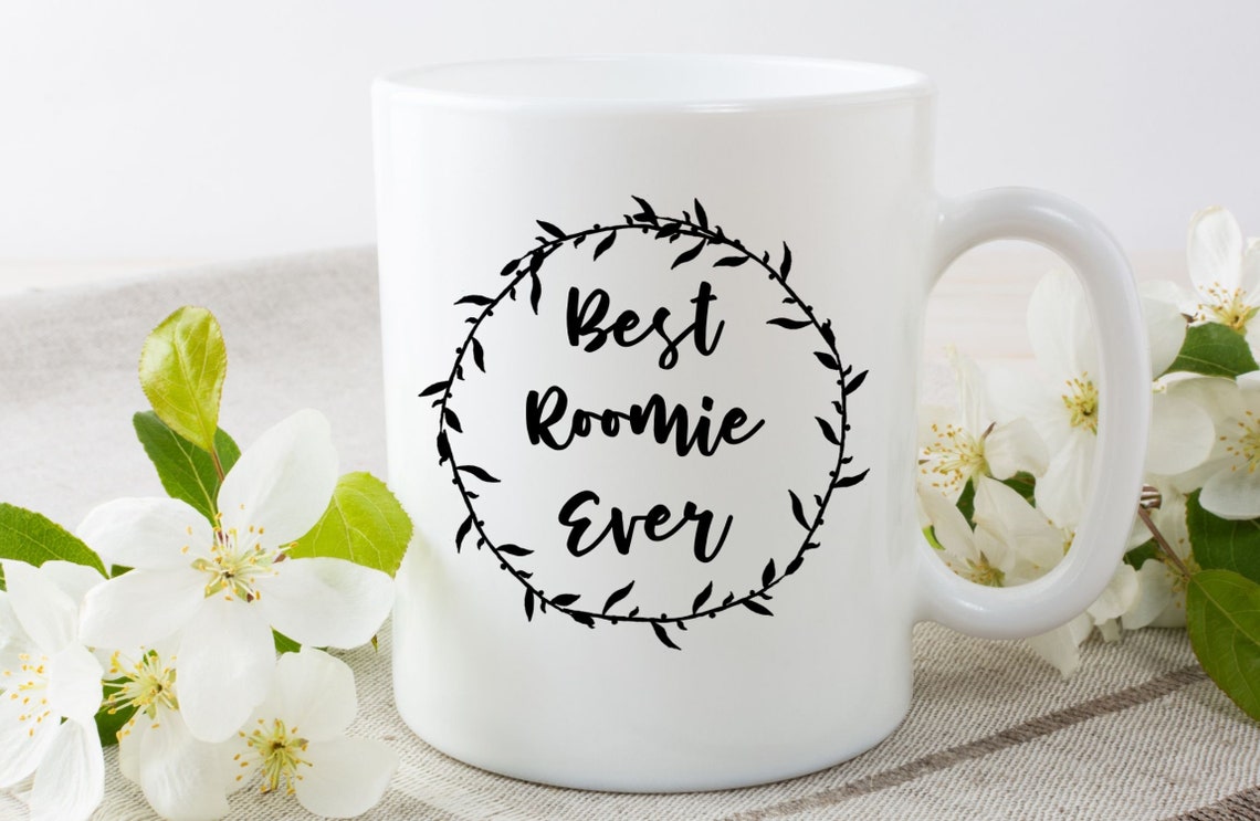 Best Roomie Ever Coffee Mug, Gift for Roommate, Birthday Gift ...