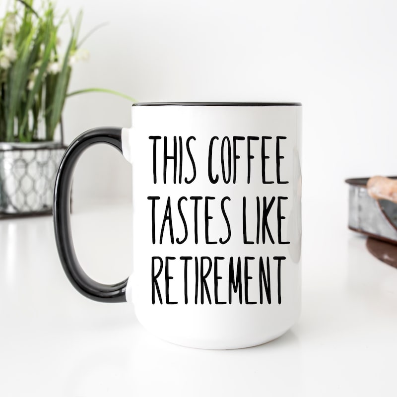 Retirement Coffee Mug - Etsy