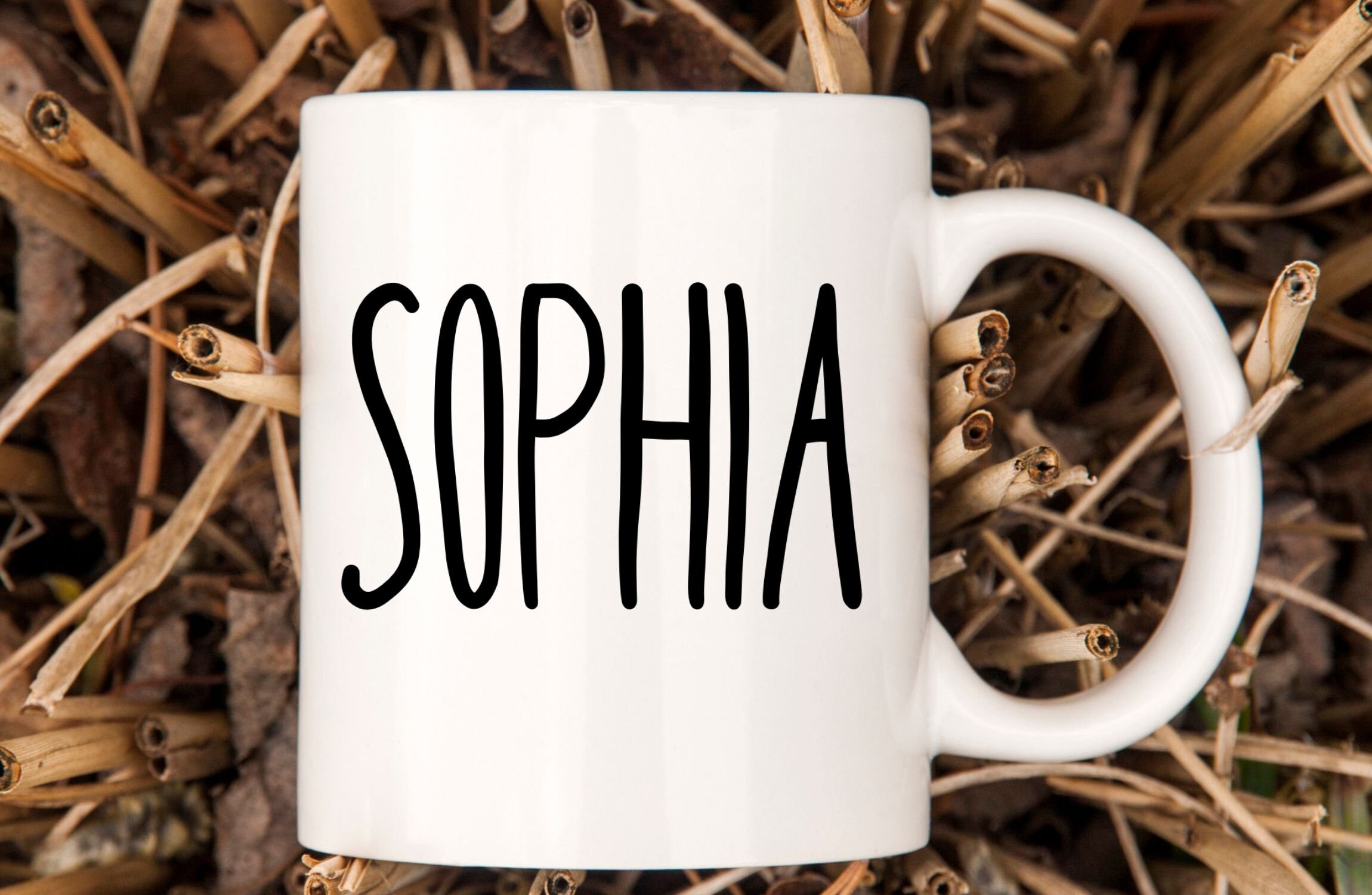 Custom Name Mug, Personalized Mug With Name, Add Name Mug, Monogram Mug ...