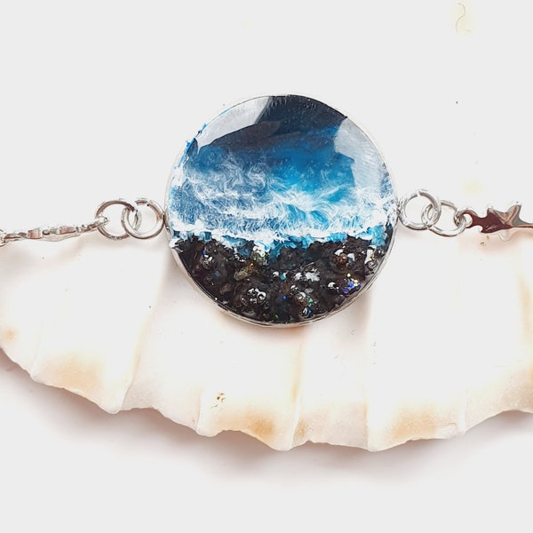 Resin Bracelet - Etsy