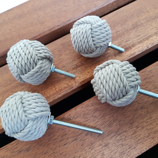 Rope Drawer Pulls - Etsy