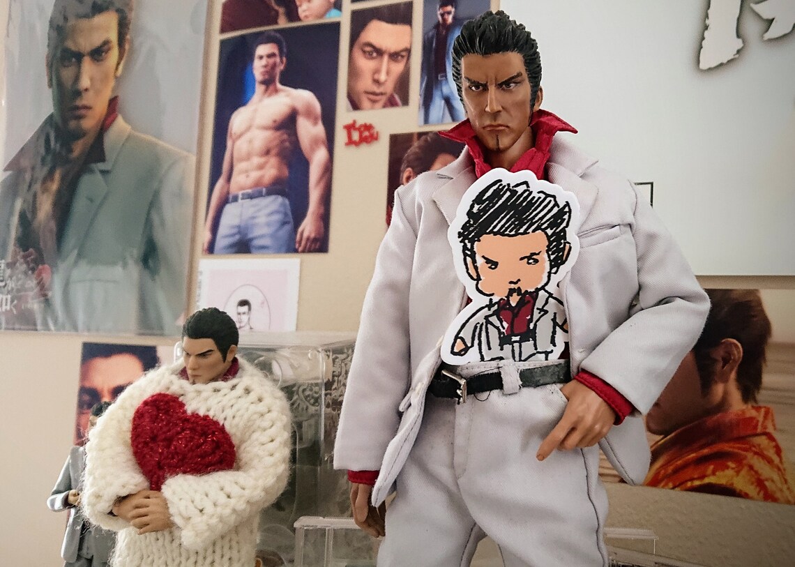 SCRIBBLY KIRYU Chibi Sticker 2 Count | Etsy