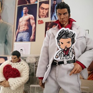 SCRIBBLY KIRYU Chibi Sticker 2 Count - Etsy