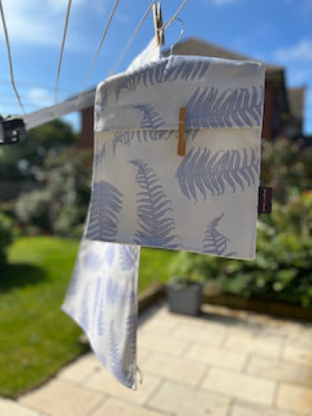 Peg Bag for Washing Line Floral Peg Bag on Hanger Gift for Her Gift for ...