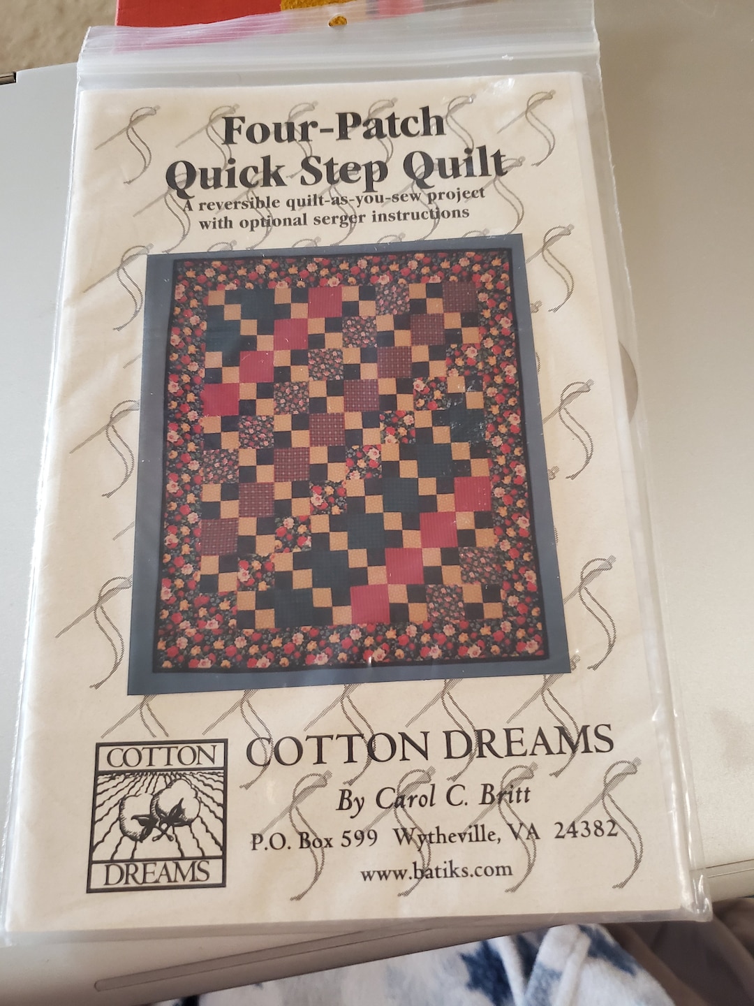 Four Patch Quick Step Quilt Pattern - Etsy