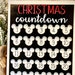 Disney Christmas Countdown Calendar, Handmade Mickey & Minnie Advent ...