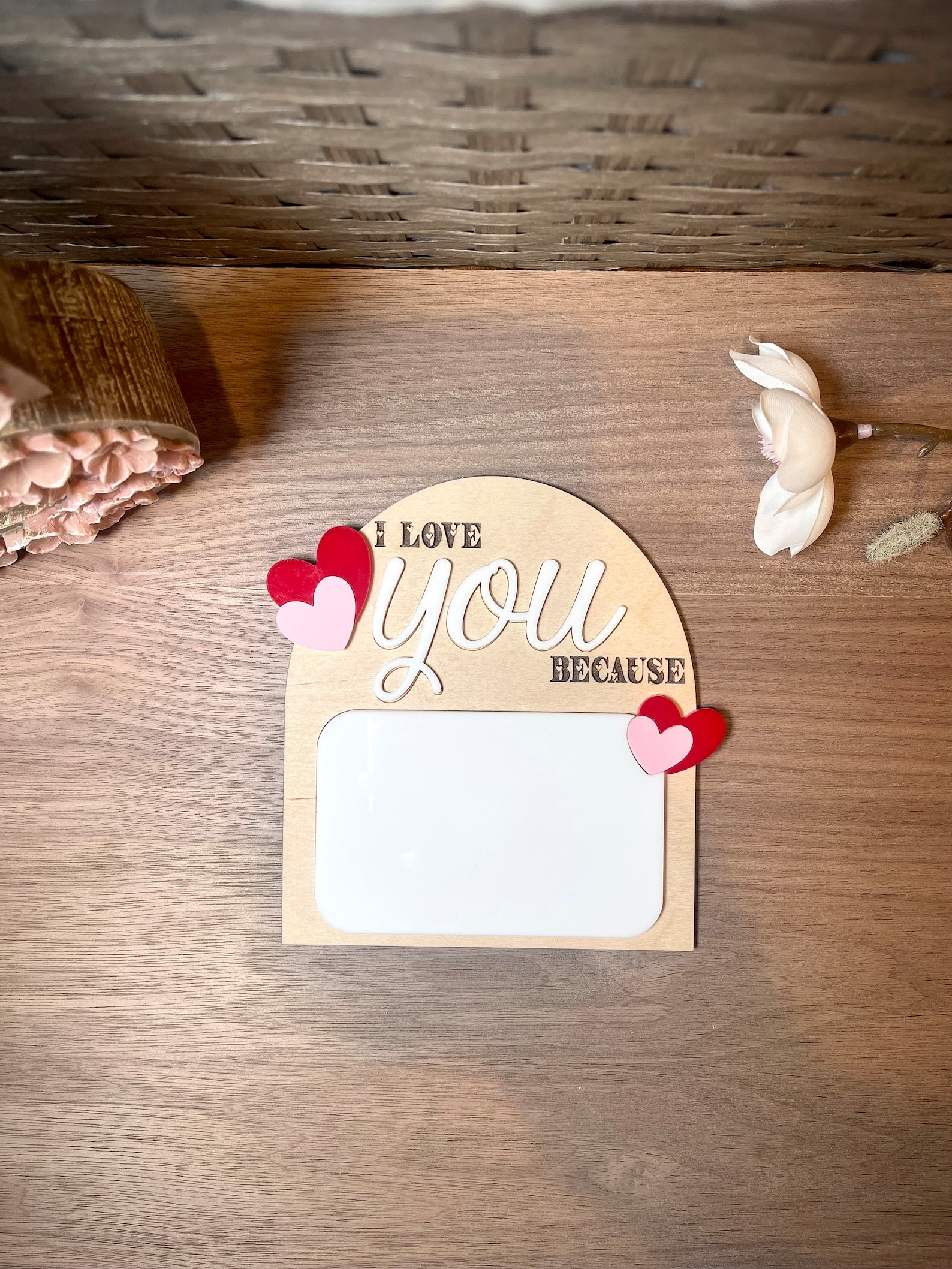 Valentine's Day I Love You Sign | Dry Erase Sign | Love Note | I Love ...
