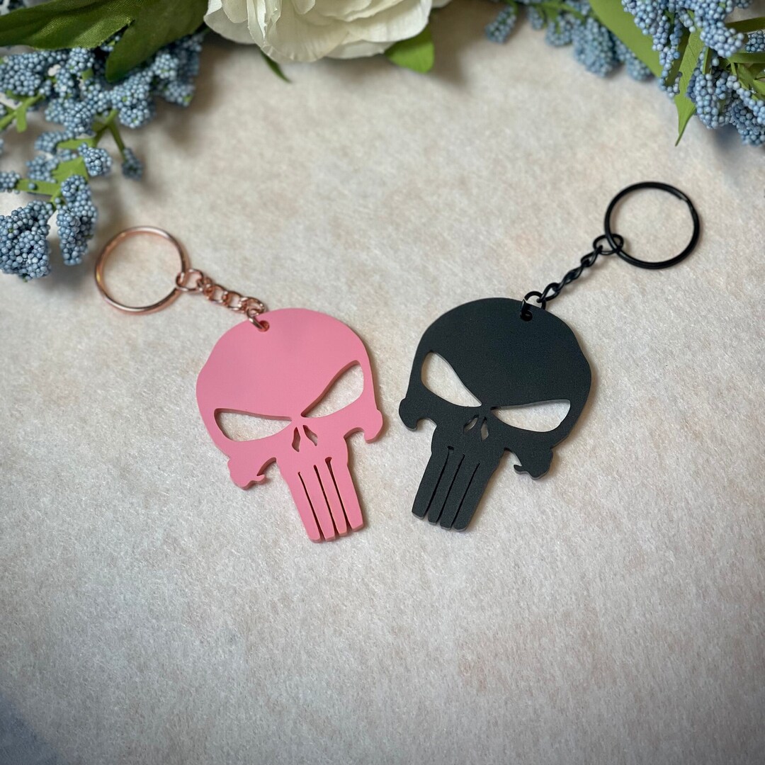 The Punisher Keychain, His and Hers Punisher Keychains, the Punisher ...