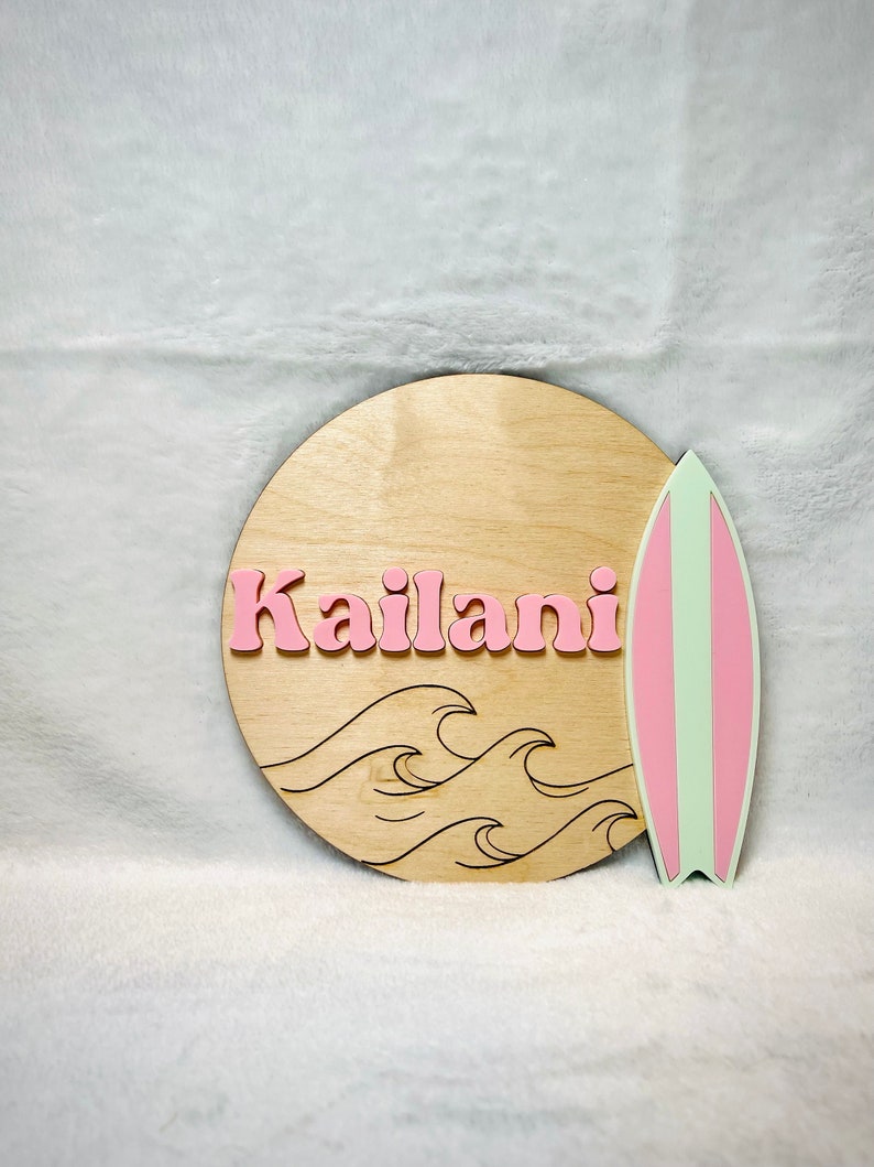 Birth Announcement Sign, Baby Name Sign, Baby Keepsake, Newborn Name ...