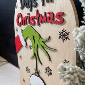 The Grinch Christmas Countdown - Etsy UK
