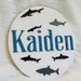Shark Name Sign Shark Nursery Name Sign Shark Themed Sign - Etsy