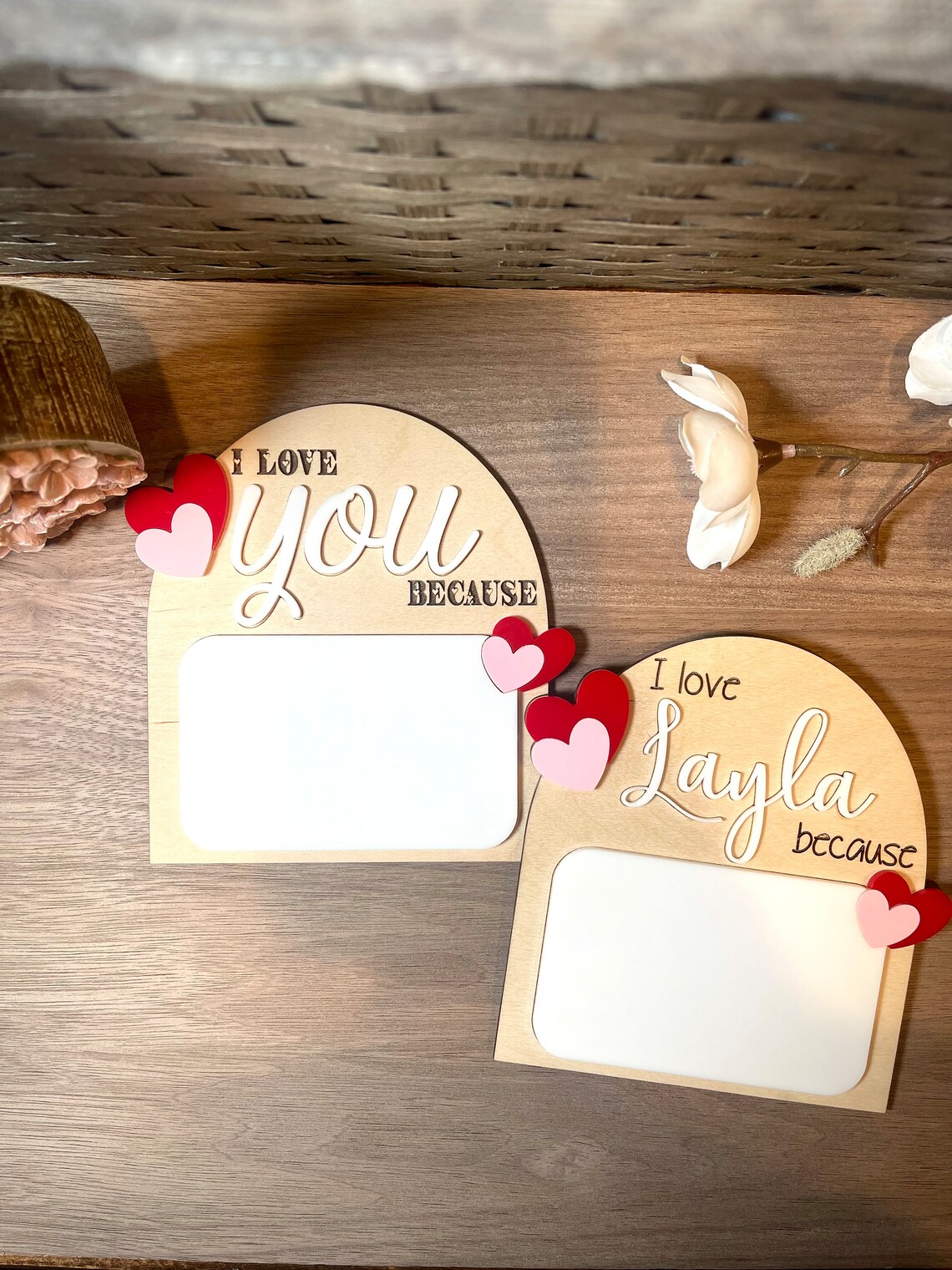 Valentine's Day I Love You Sign | Dry Erase Sign | Love Note | I Love ...