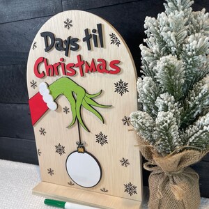 The Grinch Christmas Countdown - Etsy UK