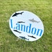 Shark Name Sign Shark Nursery Name Sign Shark Themed Sign - Etsy