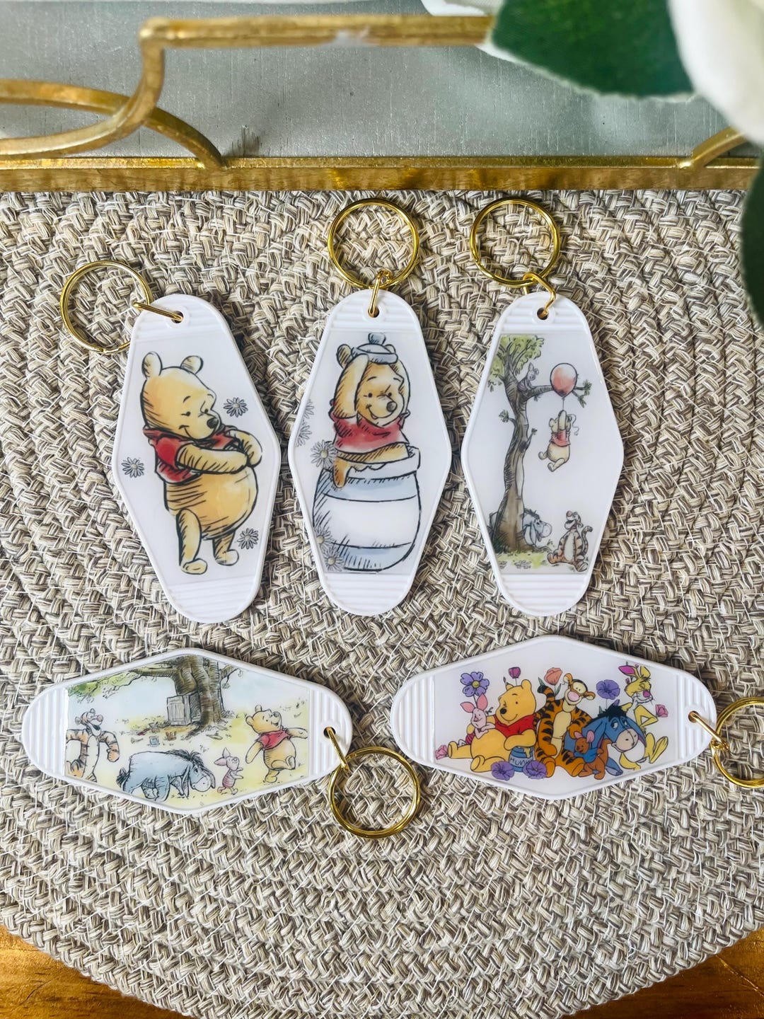 Keychain, Winnie the Pooh, Winnie the Pooh Keychain, Pooh Bear, Pooh ...