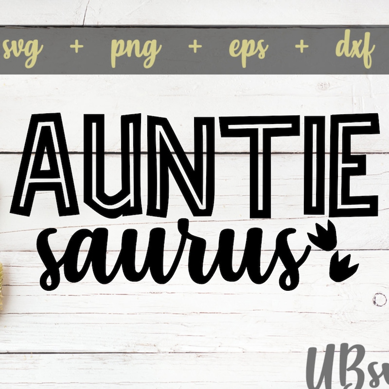 Auntie Saurus - Etsy