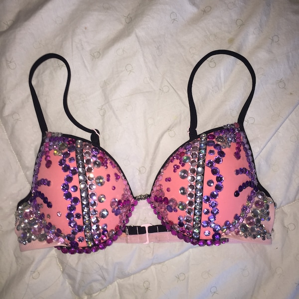 Bejeweled Bra - Etsy