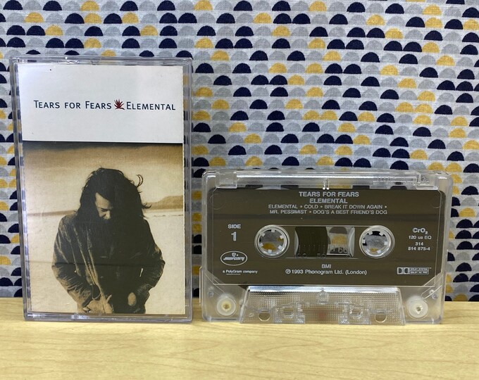 Tears for Fears Elemental Cassette Tape Mercury Records - Etsy