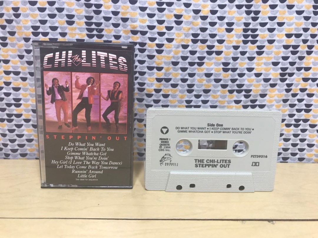 The Chi-lites Steppin' Out Cassette Tape 1984 CBS - Etsy
