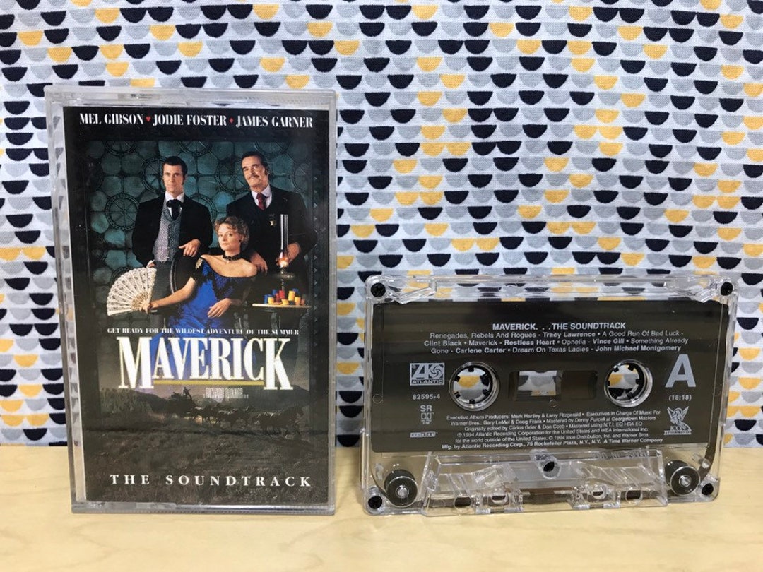 Maverick Original Motion Picture Soundtrack Cassette Tape 1994 Atlantic ...