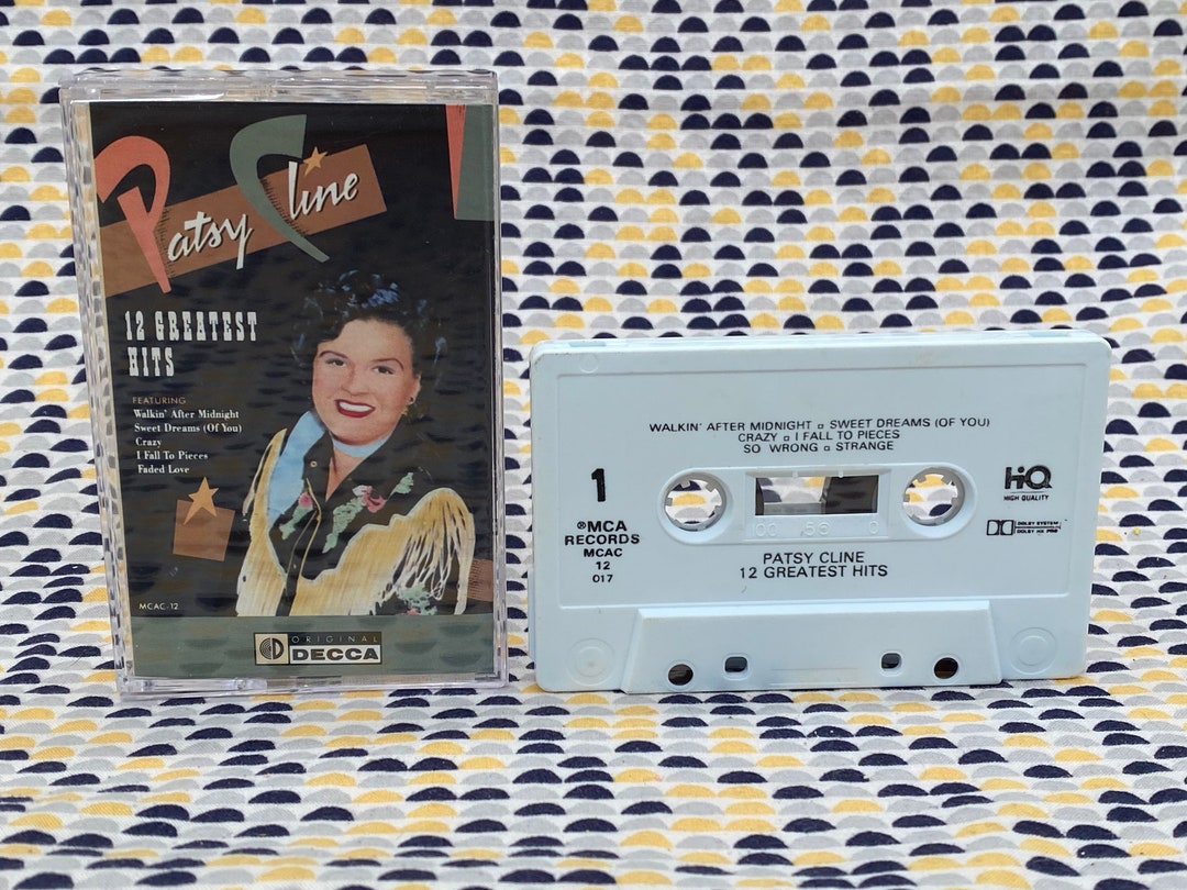 Patsy Cline 12 Greatest Hits Cassette Tape MCA Records - Etsy