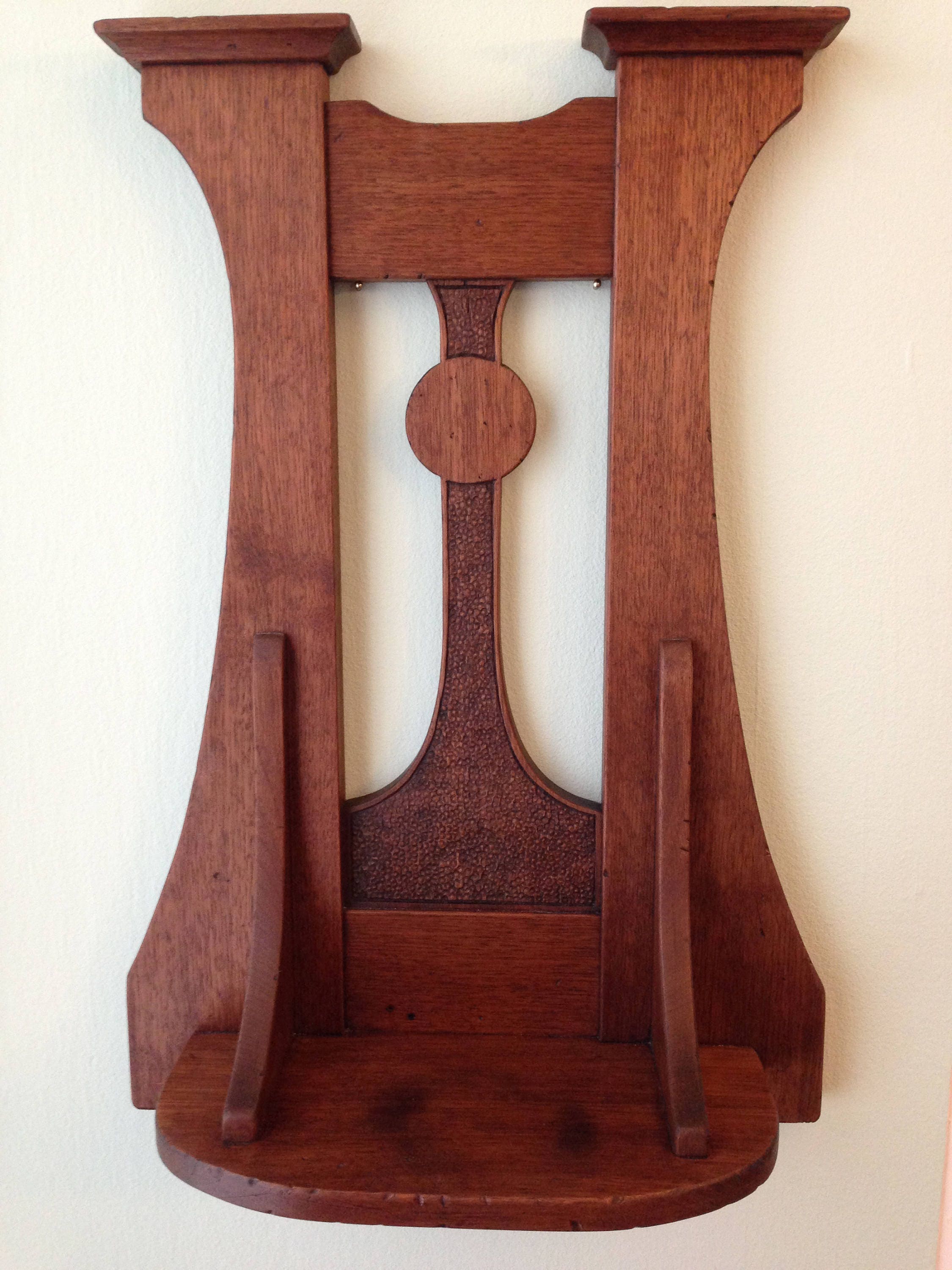 Handmade Reclaimed Walnut Wall Shelf/display Stand - Etsy