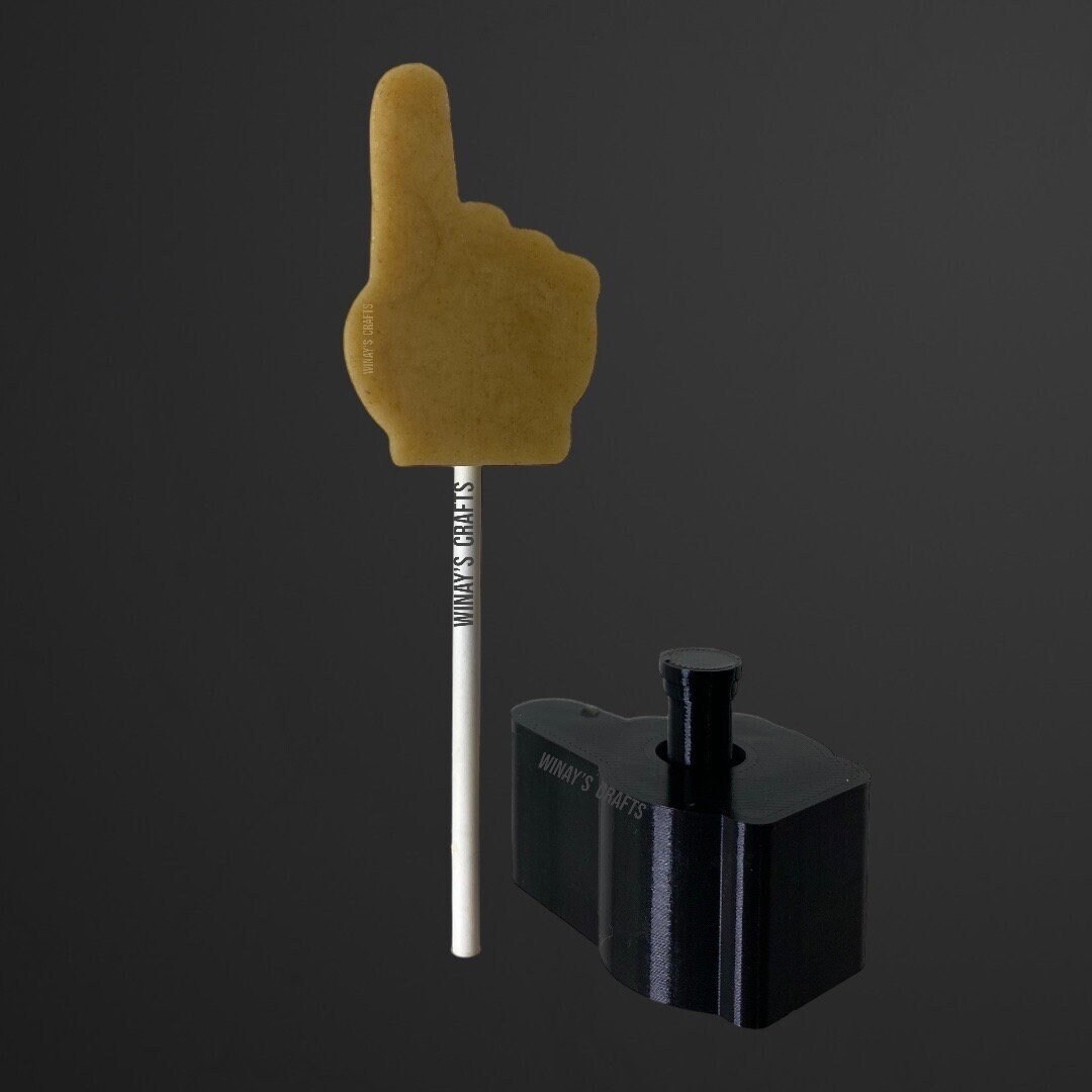 Cake Pop Mold/plunger FOAM FINGER #1 - Made in USA - Etsy