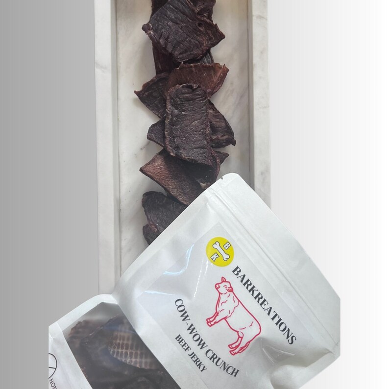 Cow-wow Crunch - Beef Jerky - Etsy
