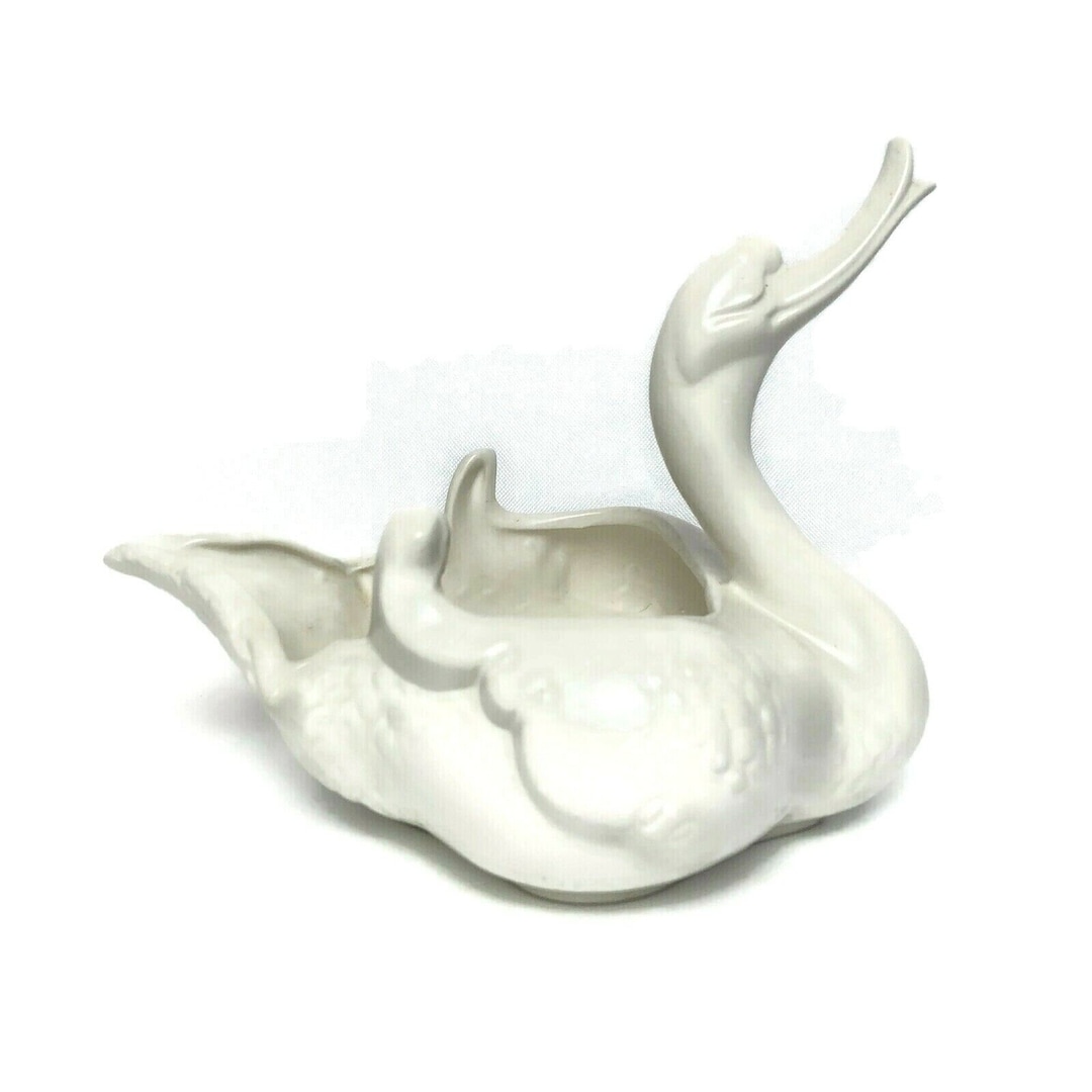 Vintage Hall Ceramic Swan #23 - Etsy