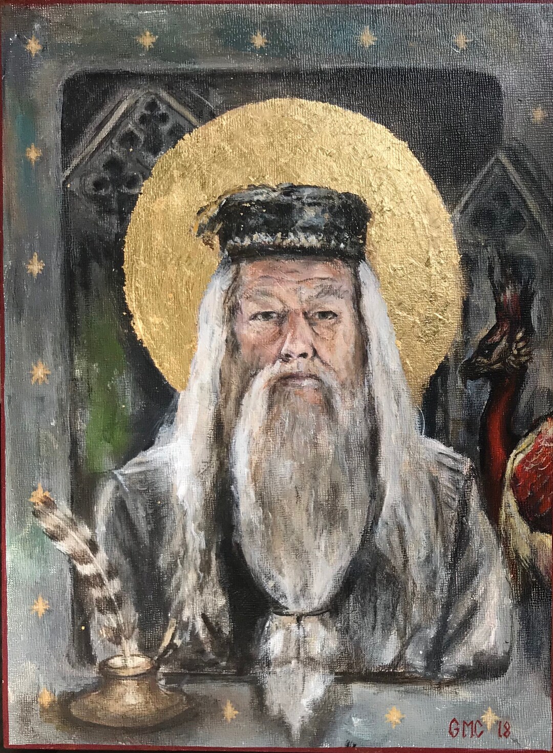 Dumbledore Icon Print - Etsy