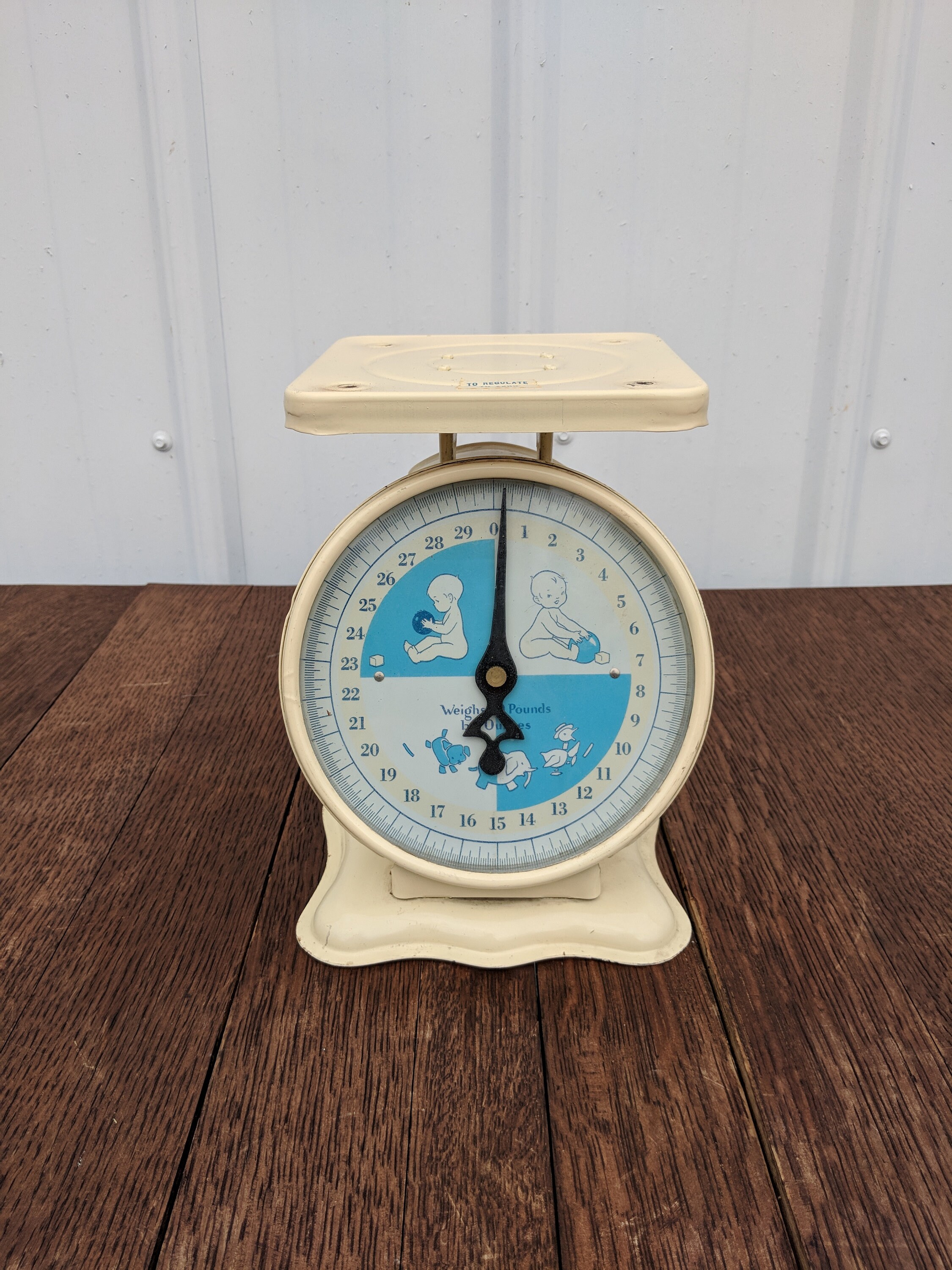 Vintage Scale Antique Baby Scale Vintage Nursery Scale - Etsy
