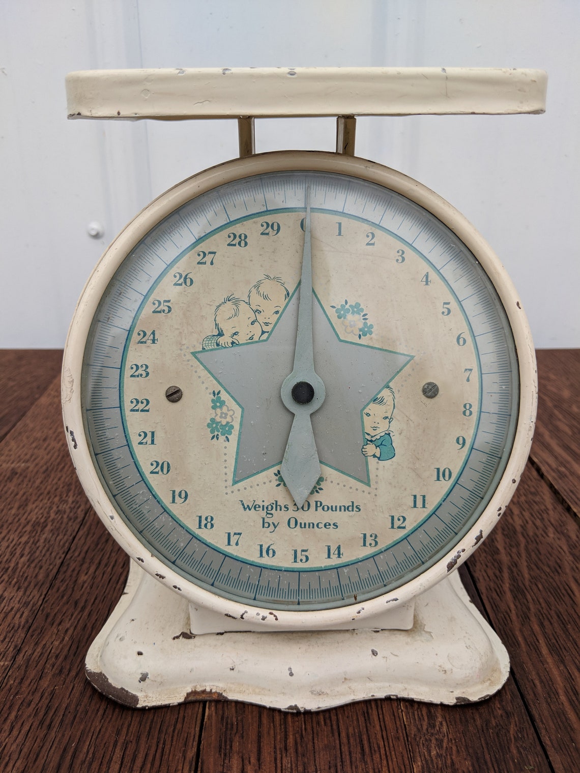 Vintage Scale Antique Baby Scale Vintage Nursery Scale | Etsy