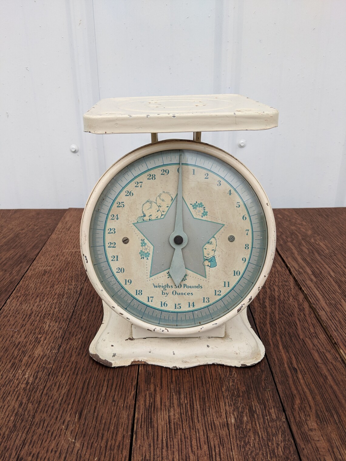 Vintage Scale Antique Baby Scale Vintage Nursery Scale - Etsy