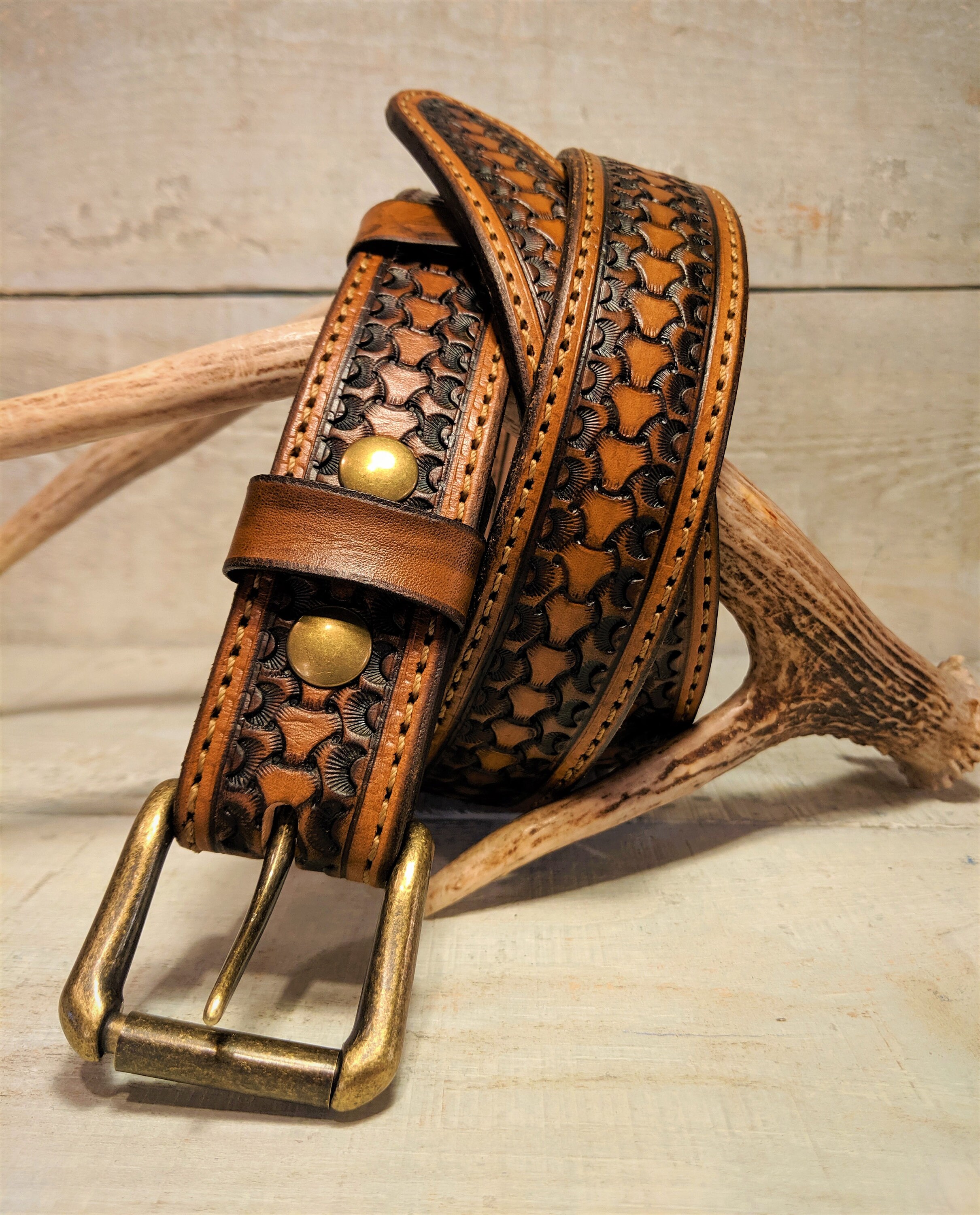 Handcrafted Fully Lined Deluxe Styled Belt With Removable - Etsy