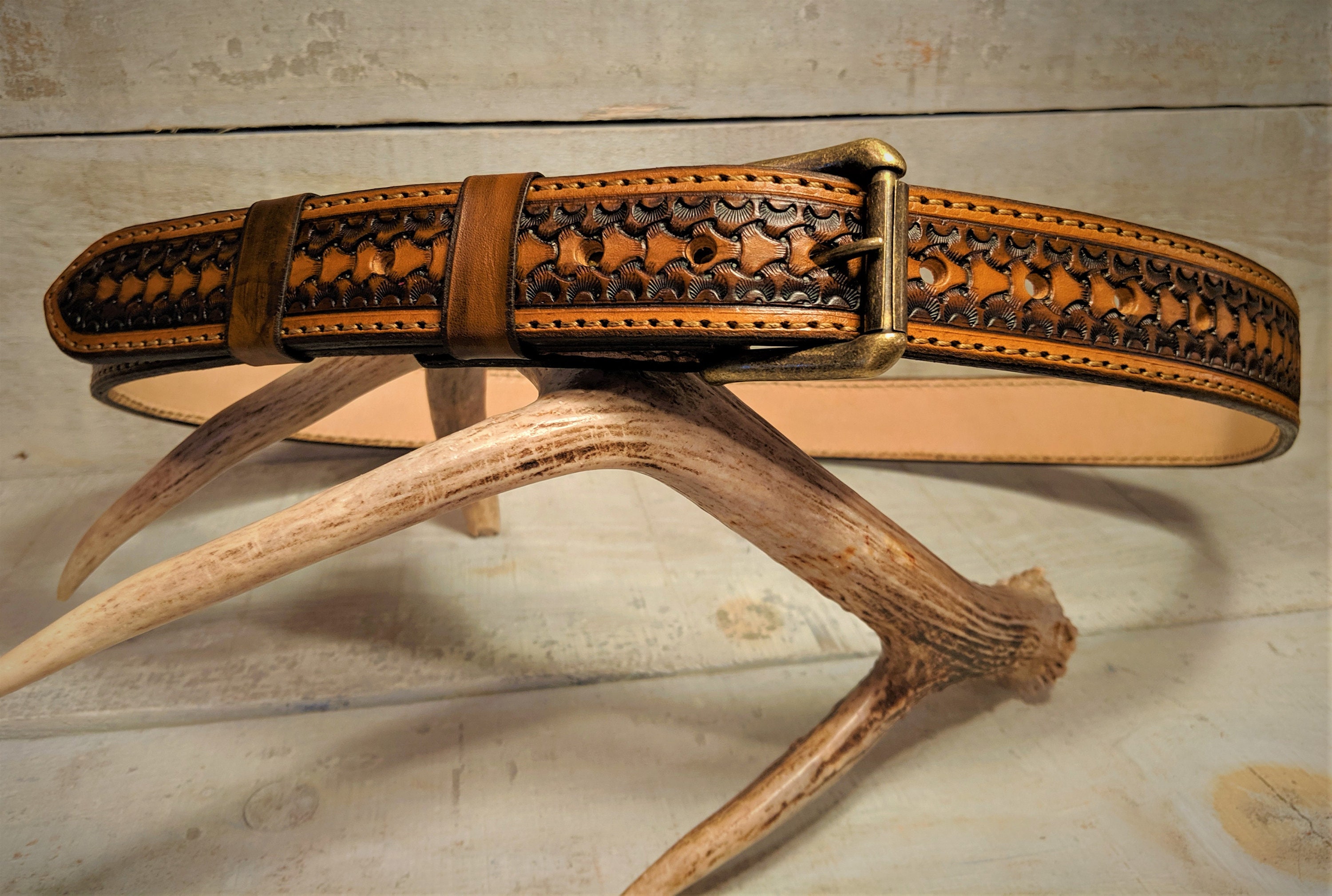 Handcrafted Fully Lined Deluxe Styled Belt With Removable - Etsy
